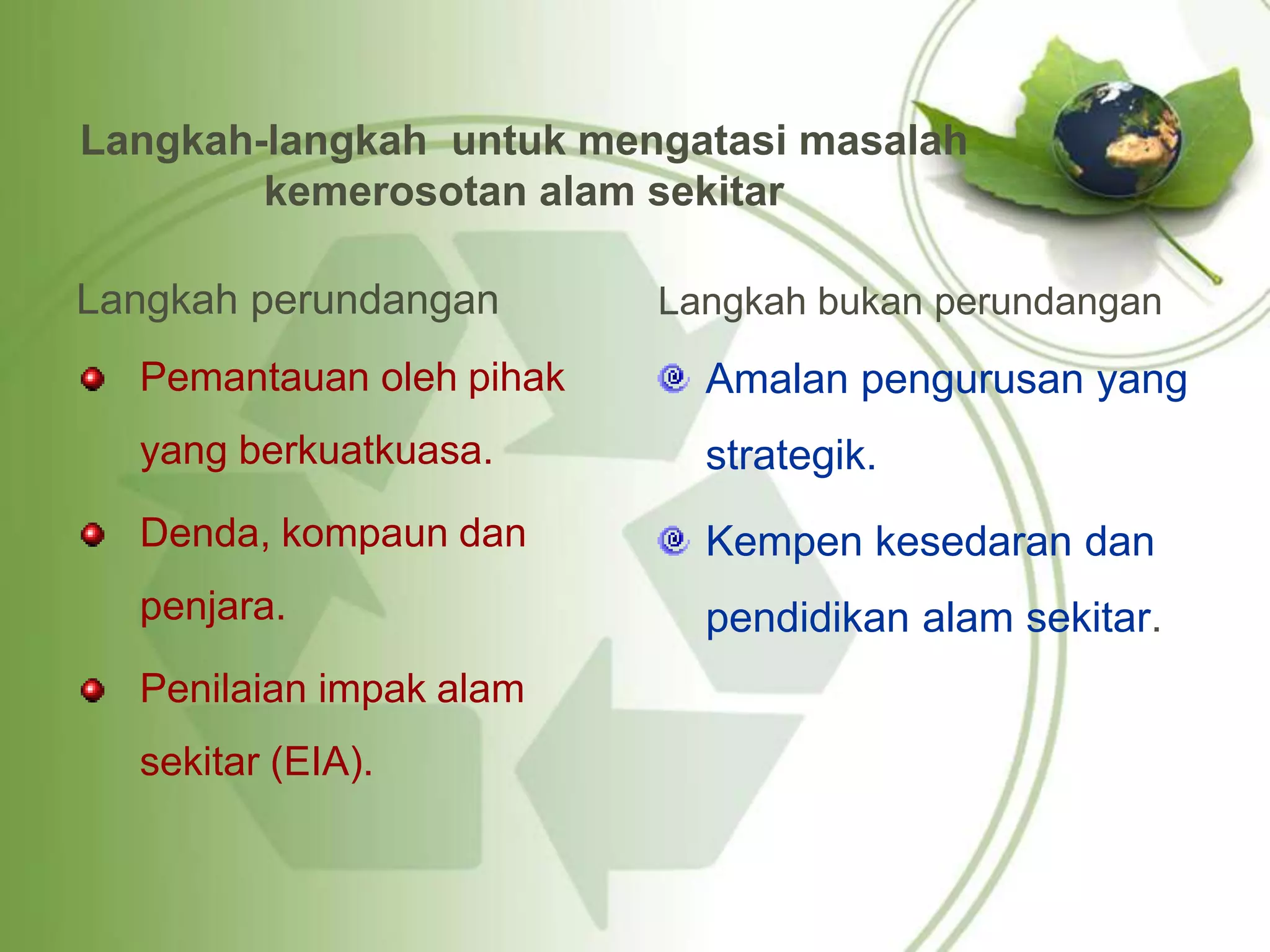 Geografi - Masalah alam sekitar | PPTX
