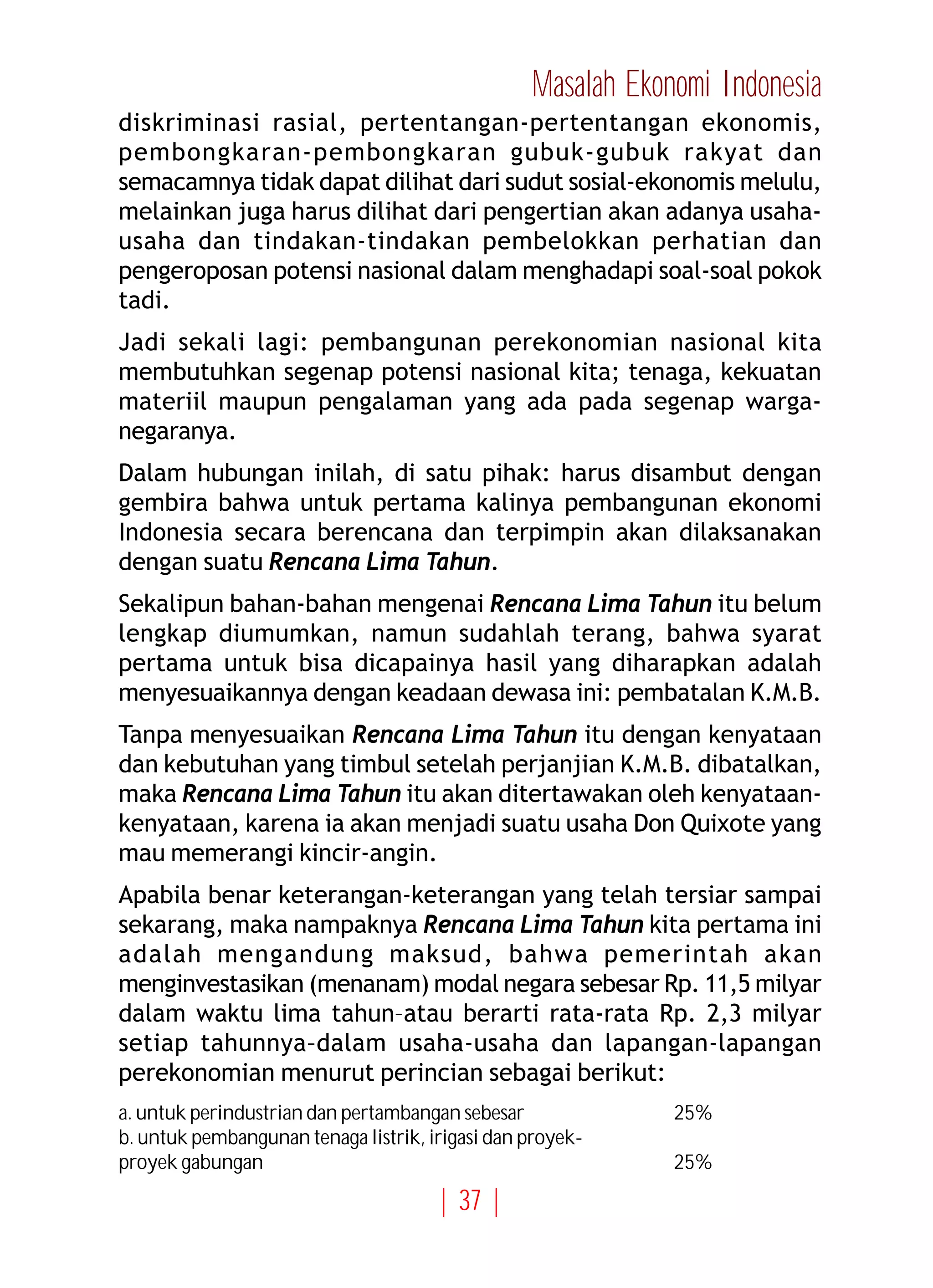 Masalah ekonomi - FISIP Undip | PDF