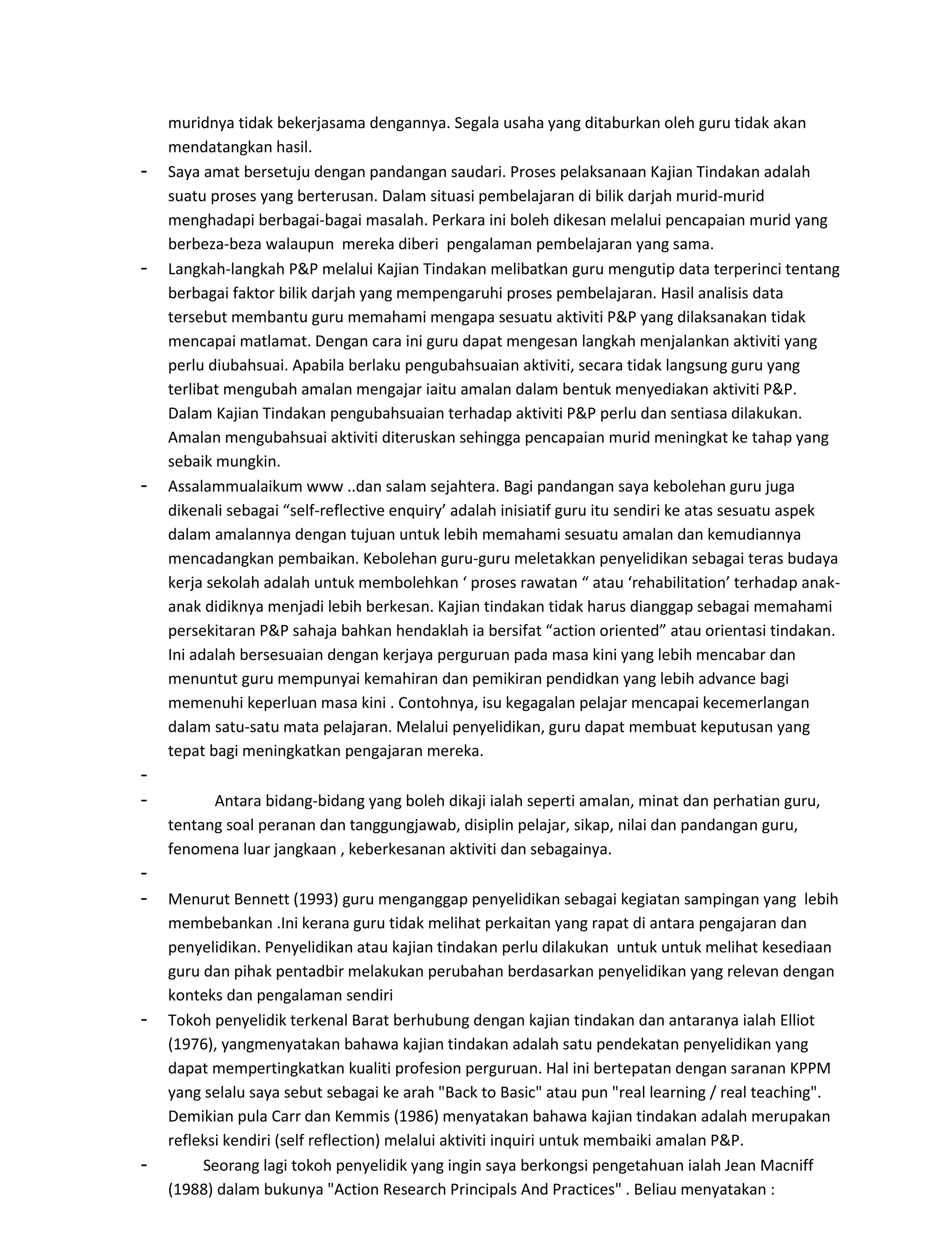 Masalah macroteaching di sekolah | PDF