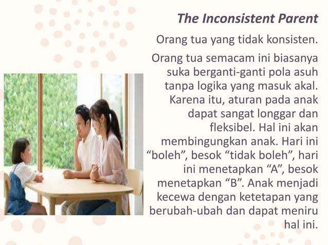 Masalah Orang Tua dan Anak yang sering terjadi | PPT