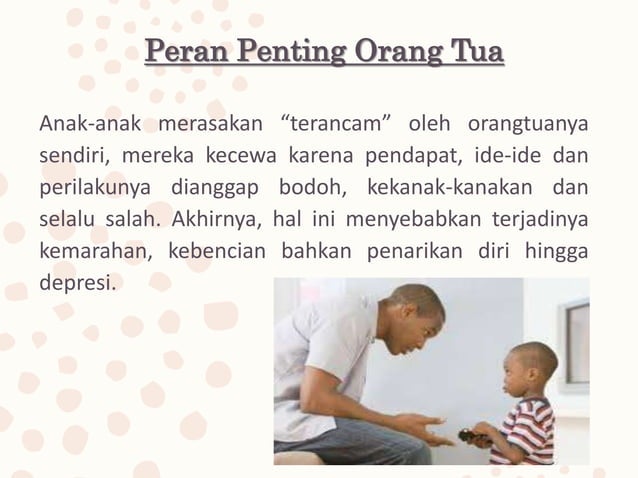 Masalah Orang Tua dan Anak yang sering terjadi | PPT
