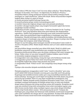 Masalah pelajar bising | DOCX