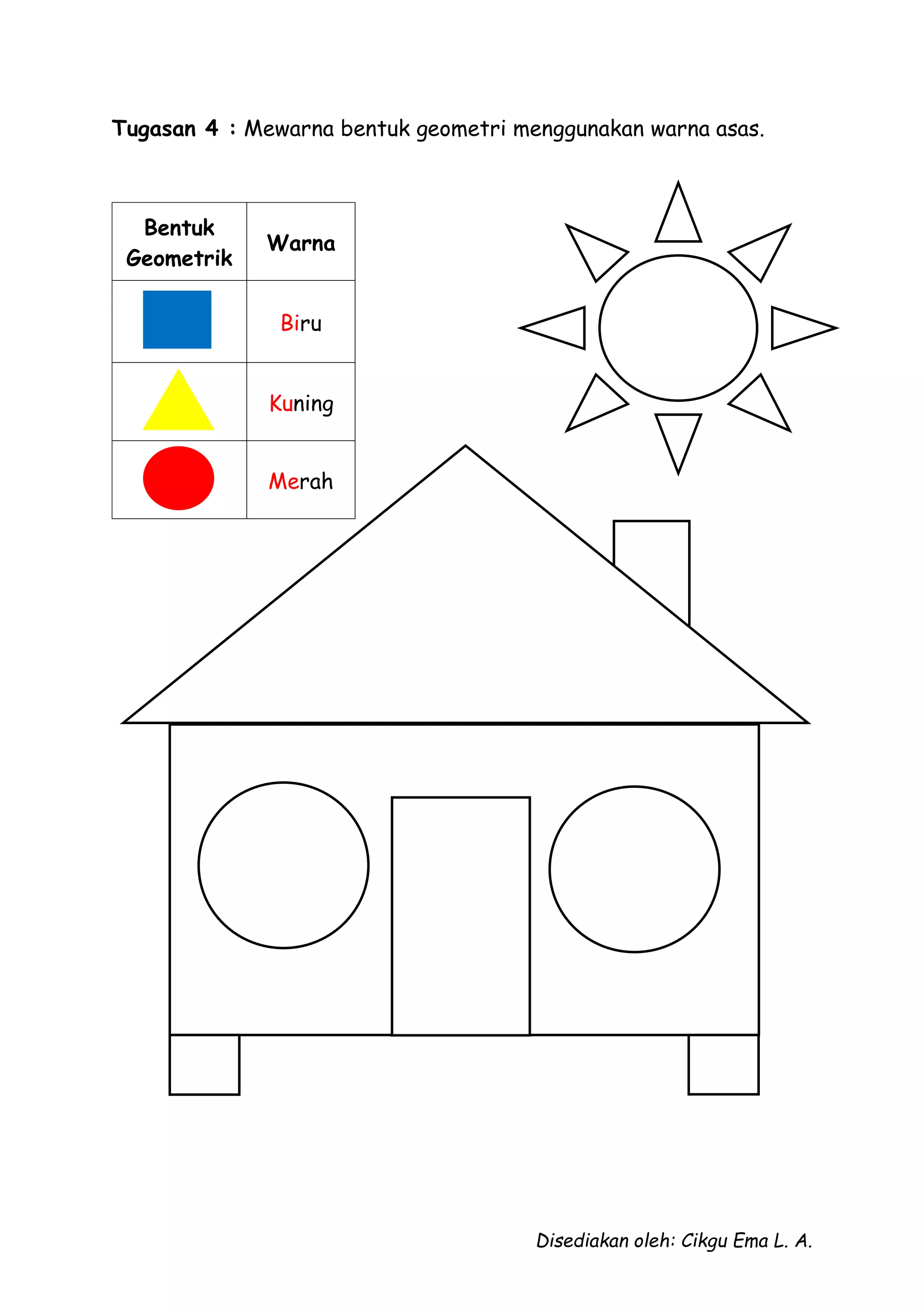 Masalah pembelajaran matematik tahun 1 (warna) | PDF