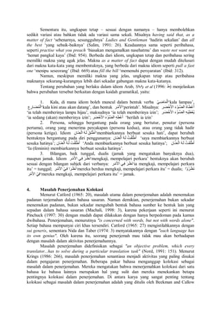 Masalah penerjemahan kolokasi | PDF