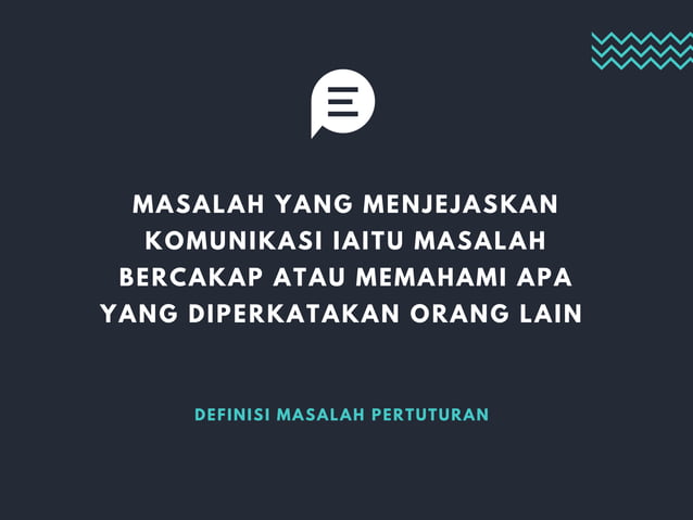 MASALH PERTUTURAN- EDUP 3023 | PDF