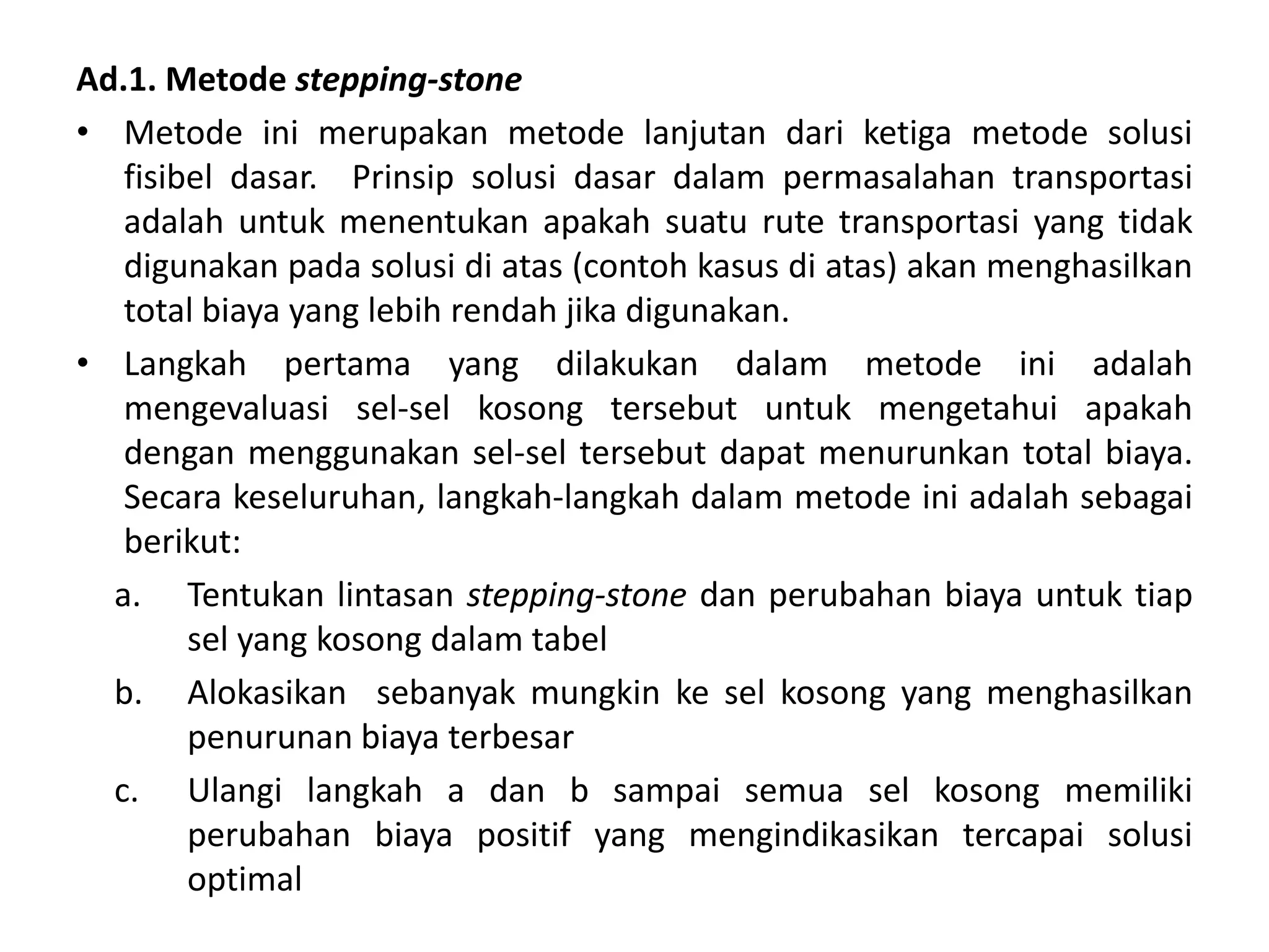 Masalah transportasi penugasan | PPTX
