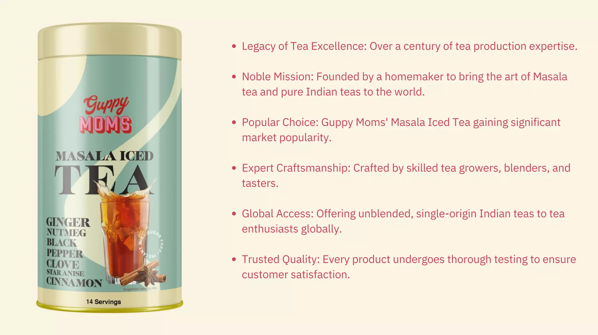 Guppy Moms Masala Iced Tea Guppy Moms | PDF