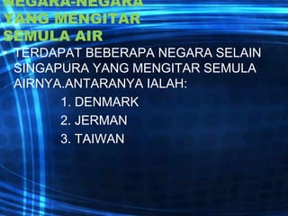 Masalh bekalan air | PPTX