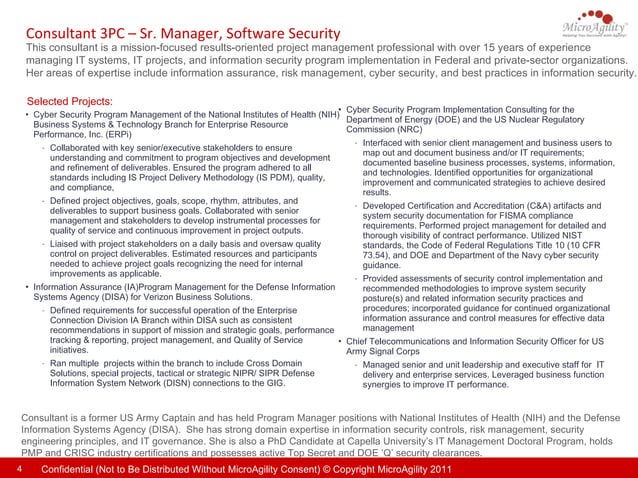 MA Sample Available Consultants | PPT