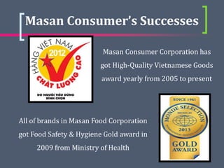 Masan Consumer Corporation | PPTX