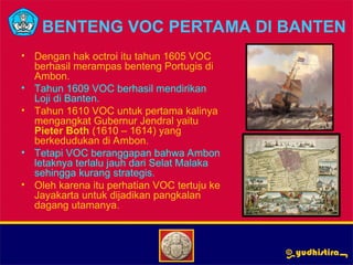 Masa Penjajahan Belanda di Indonesia (VOC).ppt