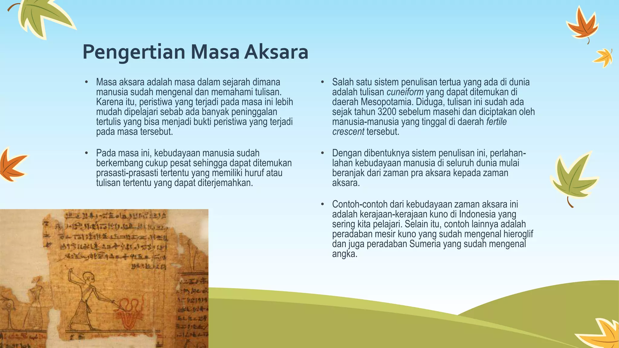 Masa Pra Aksara dan Masa Aksara.pptx