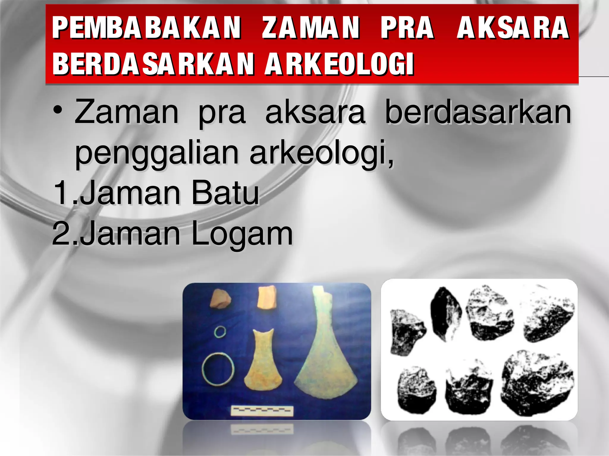 Masa pra aksara di indonesia | PPT