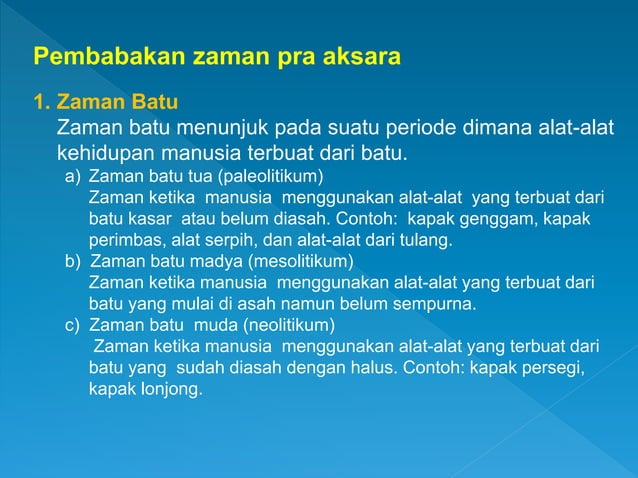 Masa pra aksara di indonesia | PPTX