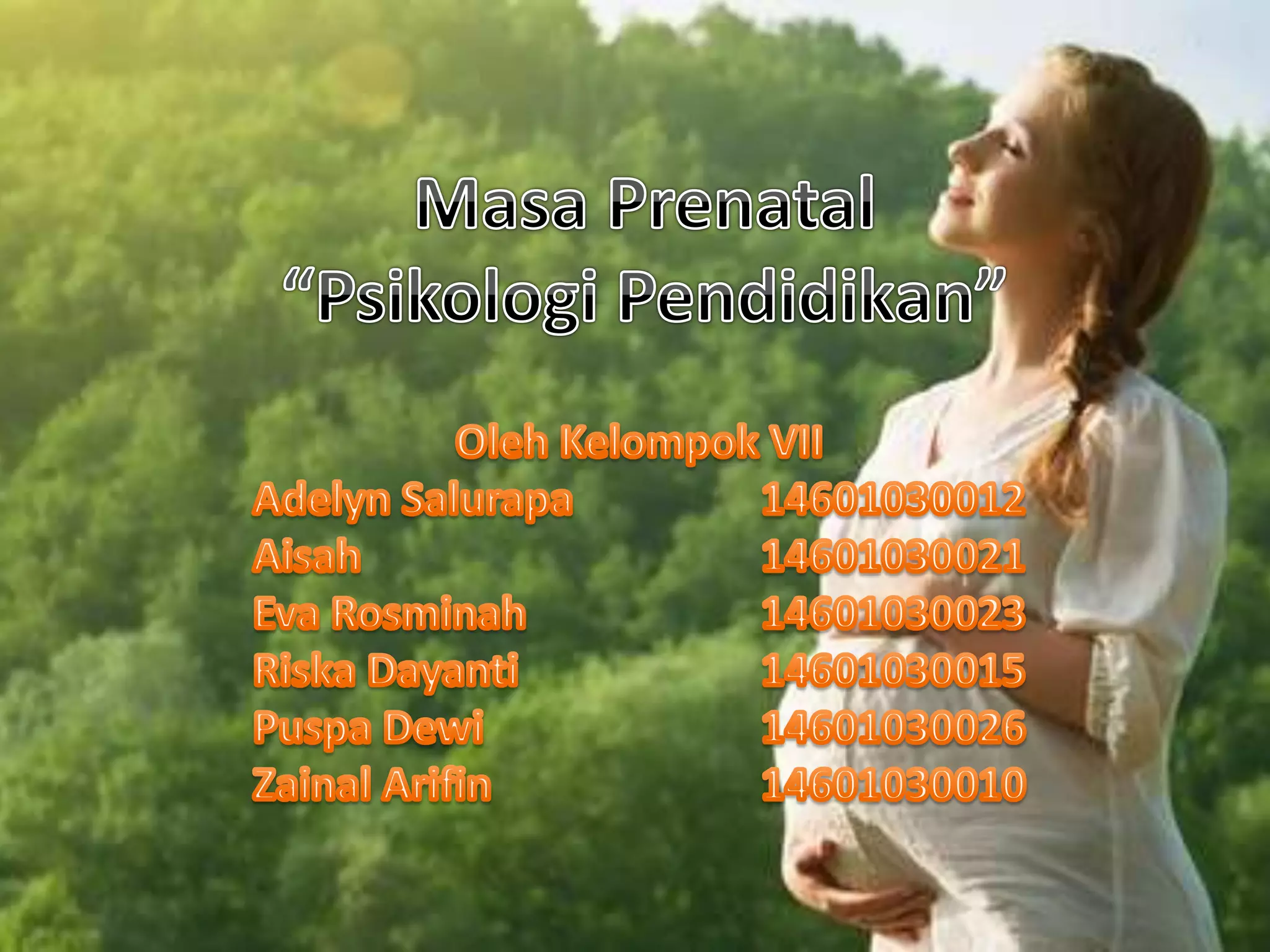 Masa Perkembangan ( prenatal) ppt | PPT