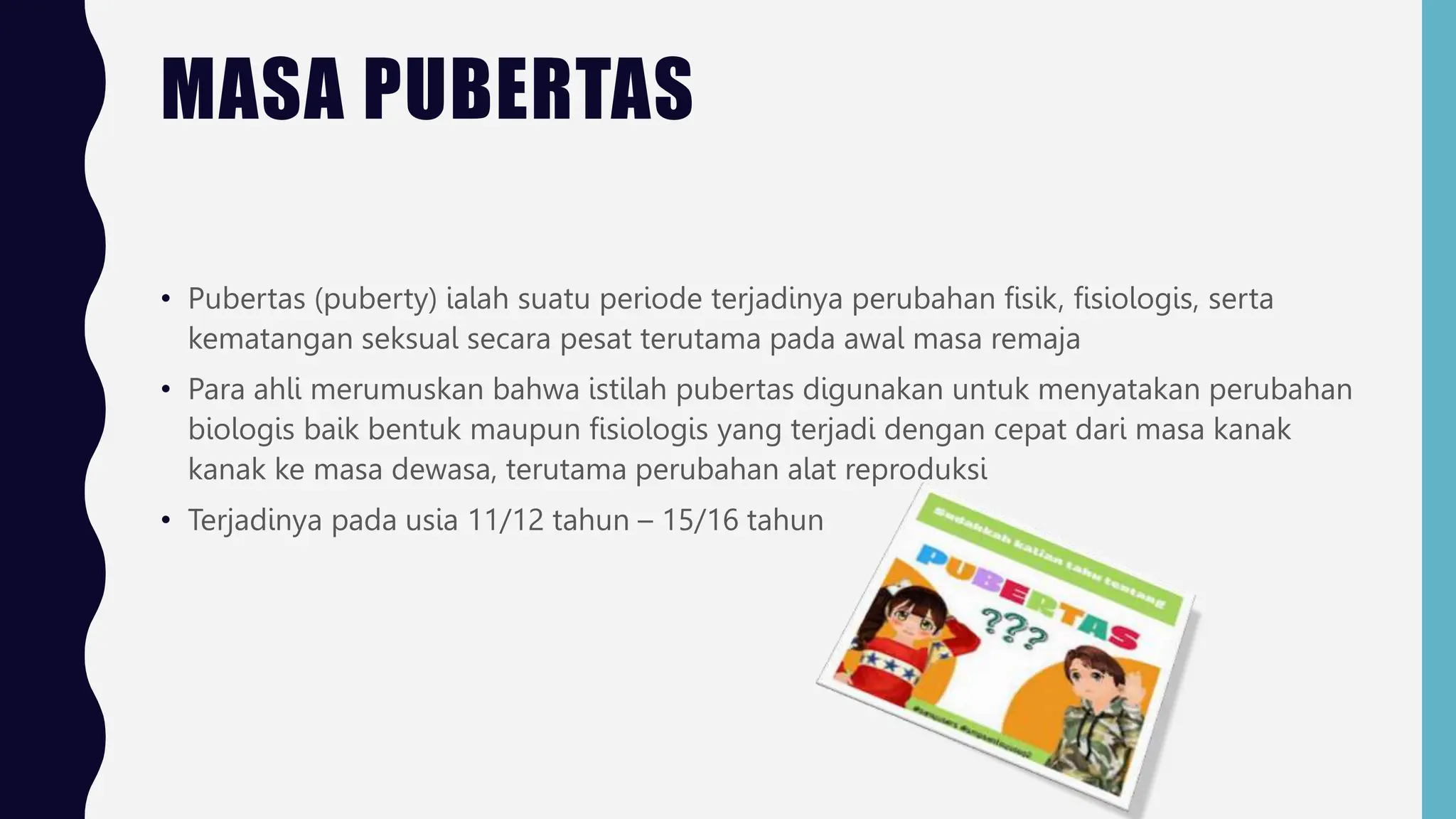 MASA PUBERTAS & MENSTRUASI PADA PEREMPUAN, FERTILISASI.pptx