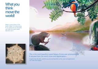 Masaru emoto -Messages from the water | PDF
