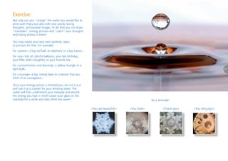 Masaru emoto -Messages from the water | PDF
