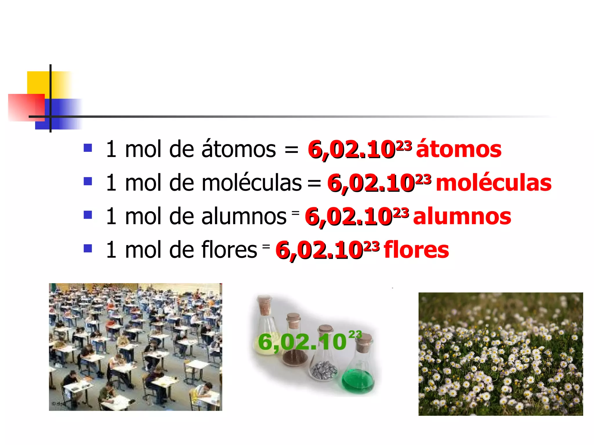Masas AtóMicas Y Masas Moleculares | PPT