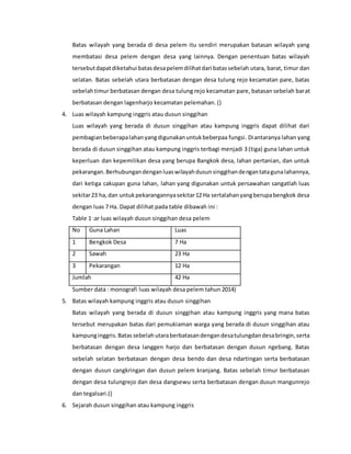 Masayrakat dusun singgahan desa pelem kecamatan pare kabupaten kediri | PDF