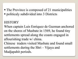 Region 5, Masbate city | PPTX