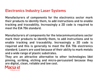 MACSA Laser: Industrial Lasers Solutions Company, Printers and Machines ...
