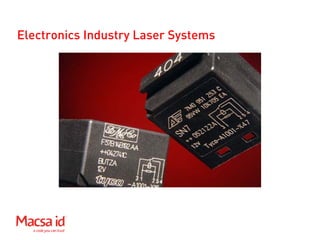 MACSA Laser: Industrial Lasers Solutions Company, Printers and Machines ...