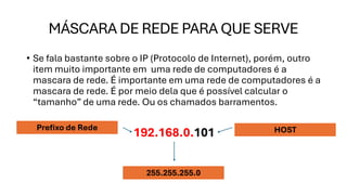 COMO CALCULAR UMA MASCARA DE SUB REDE PC | PDF