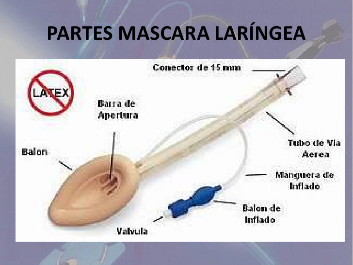 Mascarilla laríngea