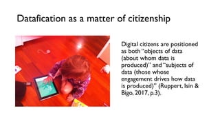 IoToys, datafied childhood, and the production of the surveilled ...