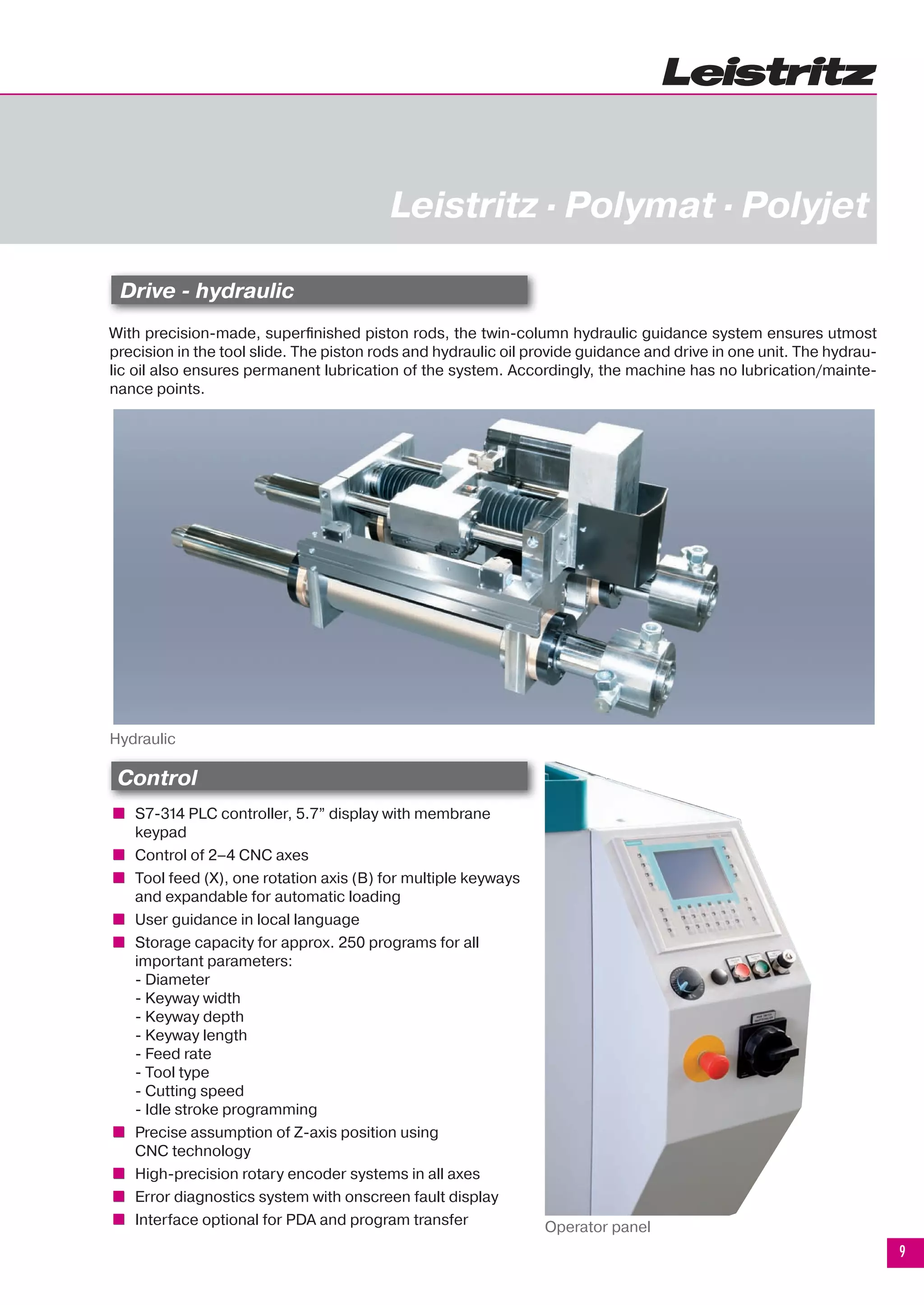 Leistritz Key Seating Machines | PDF