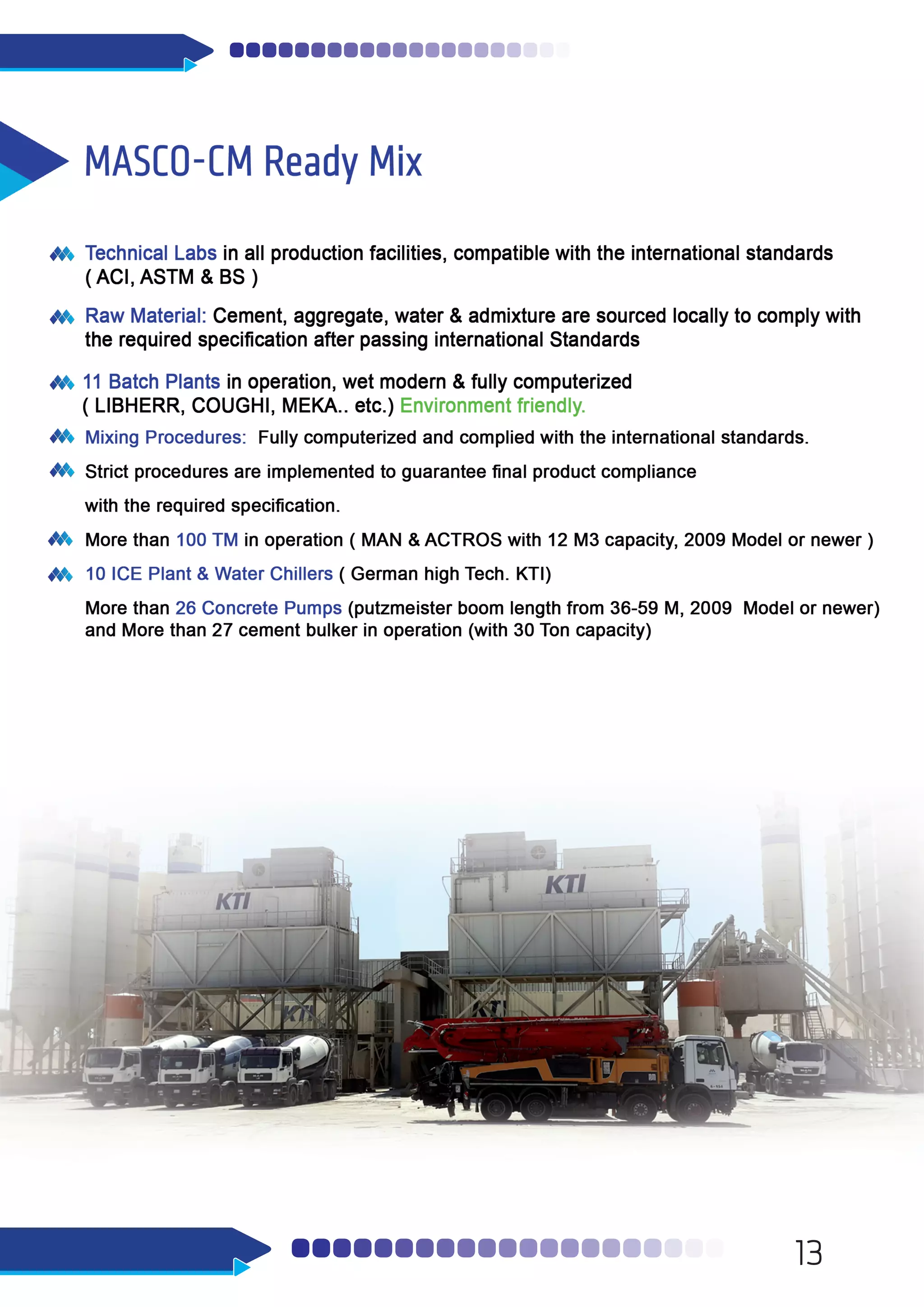 Masco Construction Materials (Masco-CM) Profile | Brochure | PDF