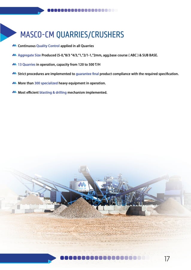 Masco Construction Materials (Masco-CM) Profile | Brochure | PDF
