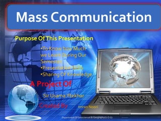 Mas communication | PPT