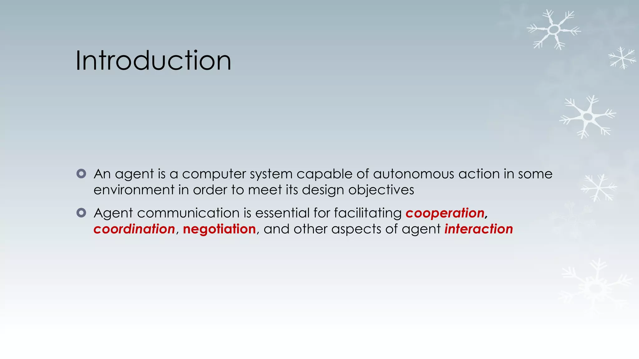 Multiagent System Communication | PDF