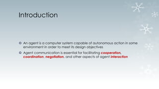 Multiagent System Communication | PDF