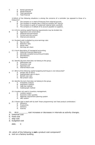 MAS compilation of questions | DOC