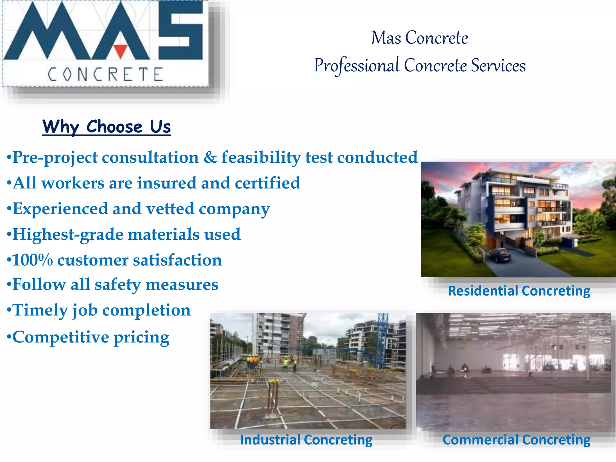 MAS Concrete | PPTX