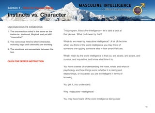 Masculine intelligence | PDF