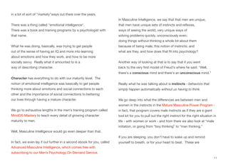 Masculine intelligence | PDF