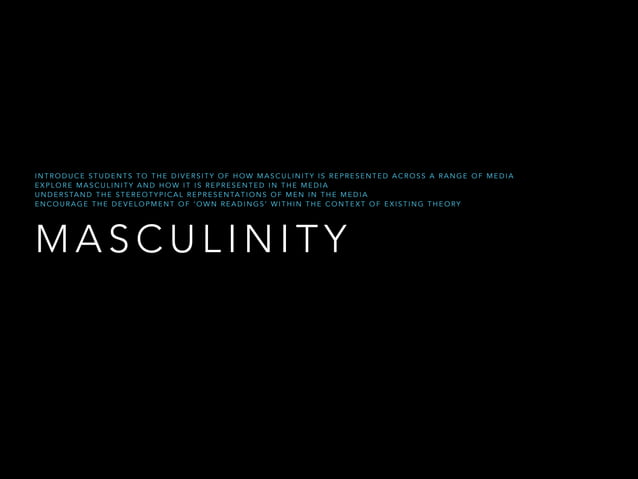 Representation and Masculinity | PDF | Video Game Genres | Video Gaming