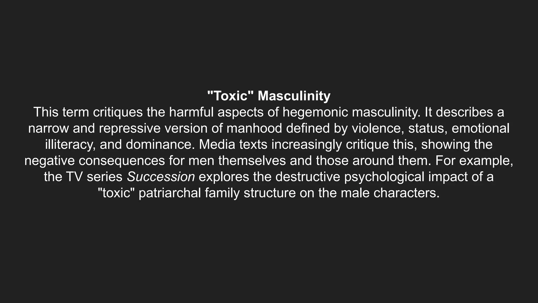 hegemonic and alternative masculinity.ppt