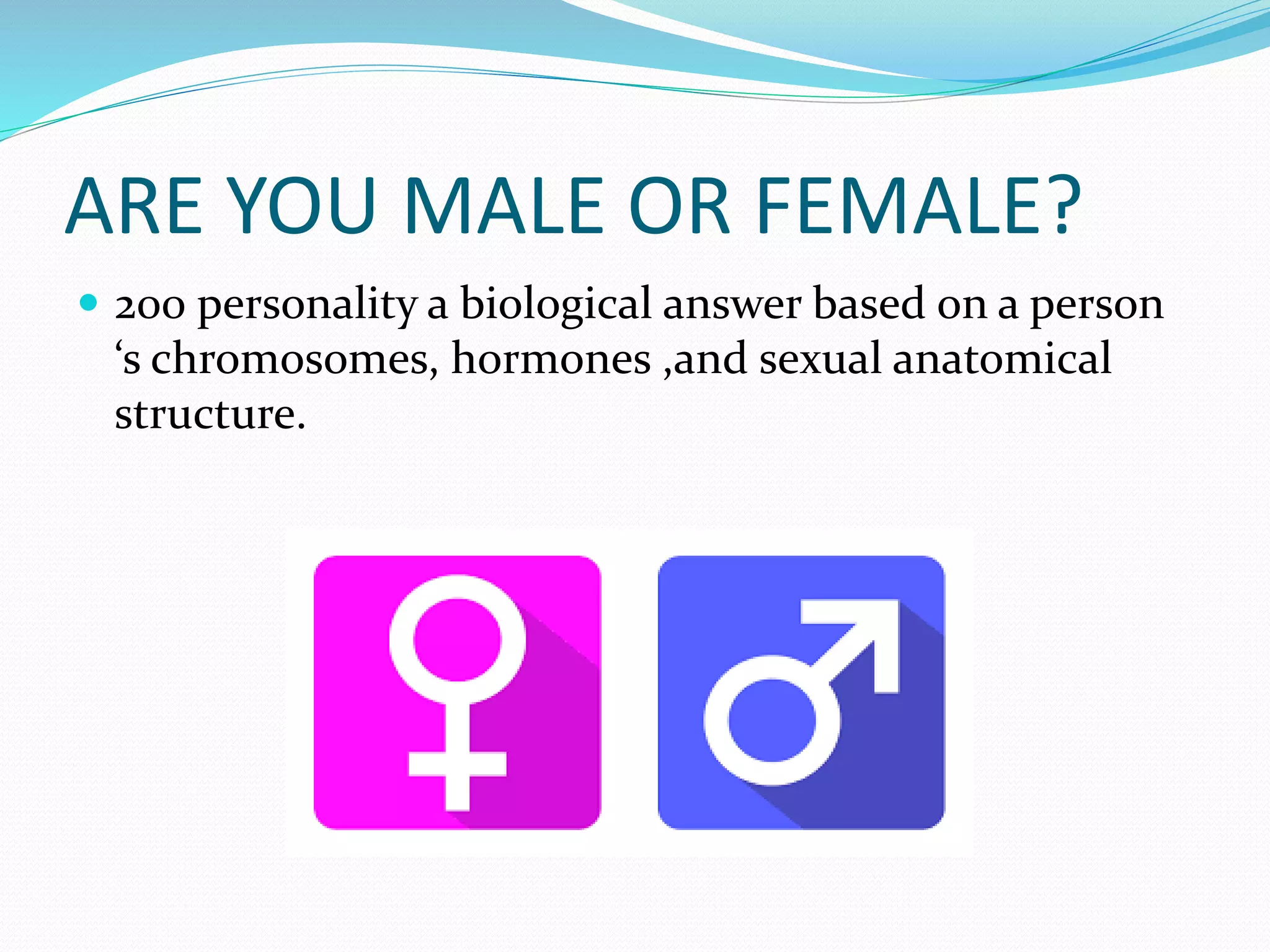 Masculinity and Femininity | PPTX