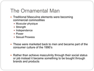 Masculinity in crisis | PPTX