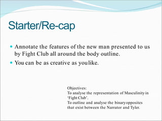 Masculinity in fight club | PPT