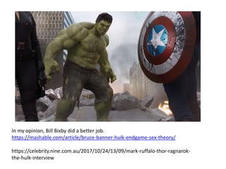Masculinity in the Marvel Cinematic Universe | PPTX