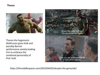 Masculinity in the Marvel Cinematic Universe | PPTX