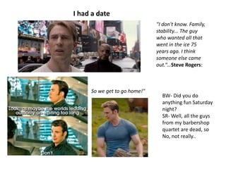 Masculinity in the Marvel Cinematic Universe | PPTX