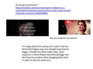 Masculinity in the Marvel Cinematic Universe | PPTX
