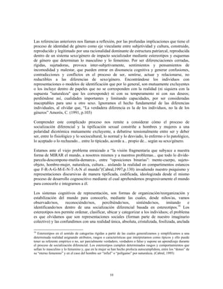 Masculino, Femenino y yo ( Identidad o identidades de género) | PDF